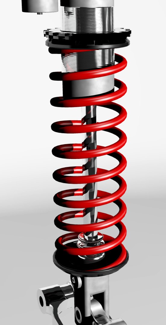 Shock Absorber 3d Model