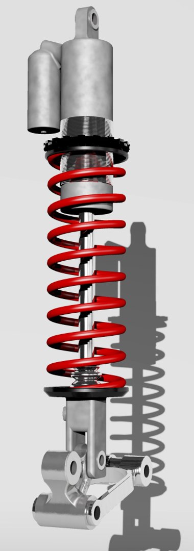 Shock Absorber 3d Model