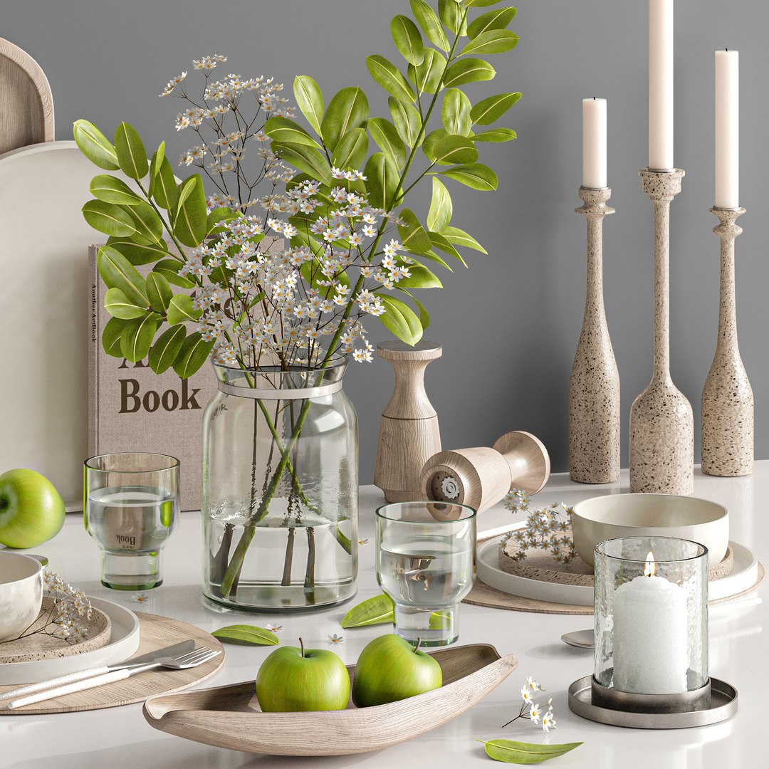 3D Tableware 001 - TurboSquid 2054560