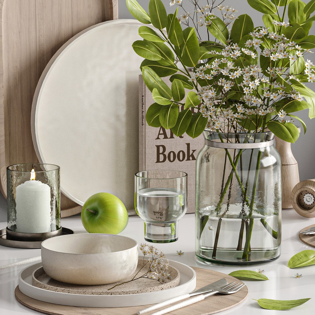 3D Tableware 001 - TurboSquid 2054560