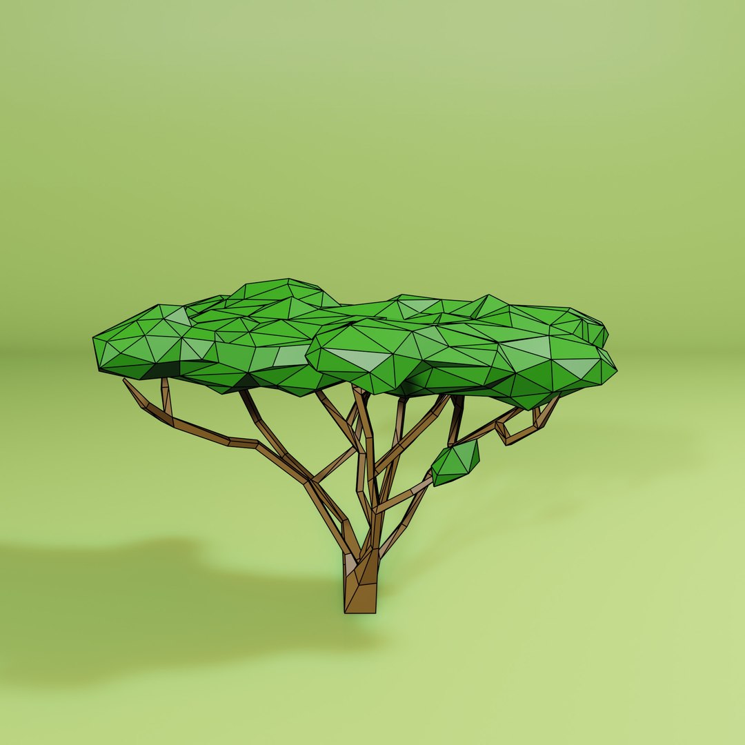 3D Loypoly Tree Pack Model - TurboSquid 1773481