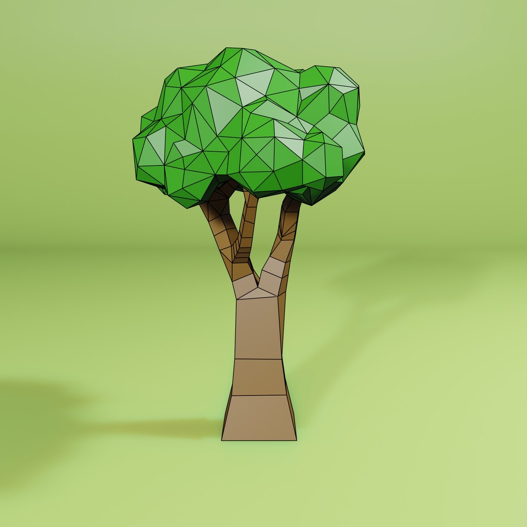 3D Loypoly Tree Pack Model - TurboSquid 1773481