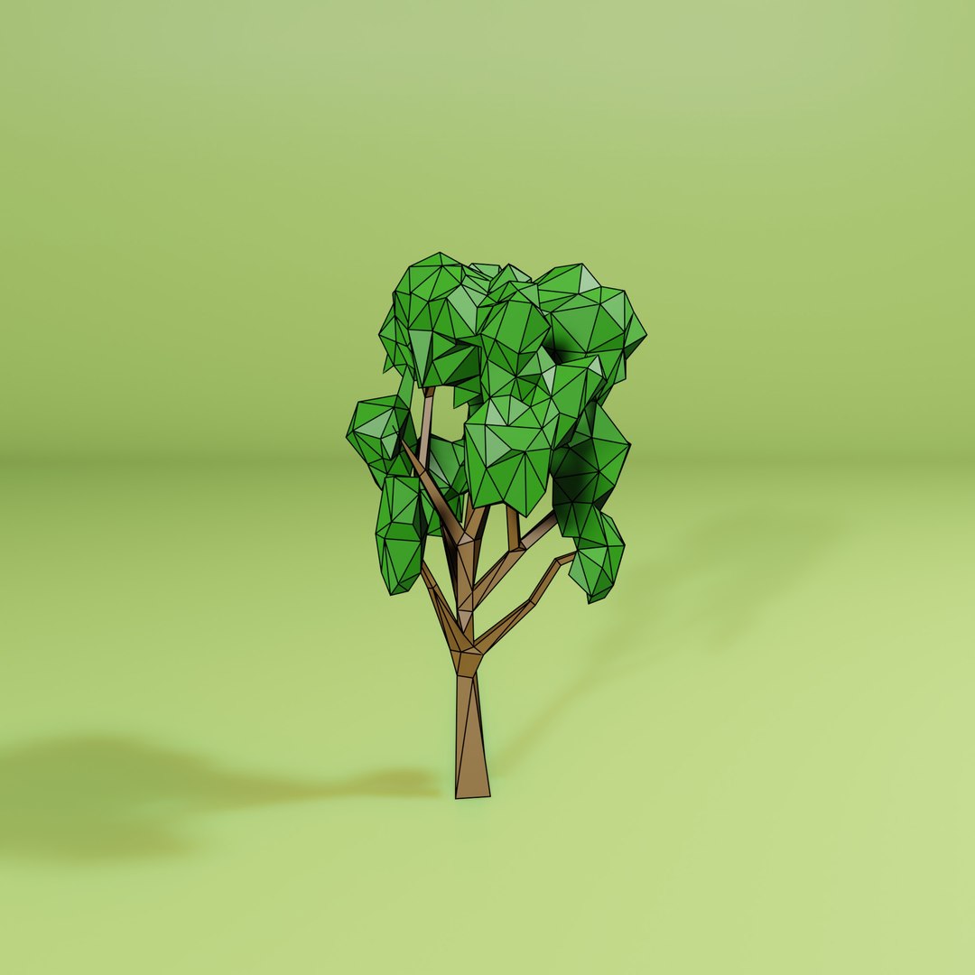 3D Loypoly Tree Pack Model - TurboSquid 1773481