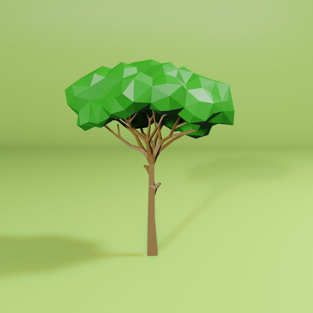 3D Loypoly Tree Pack Model - TurboSquid 1773481