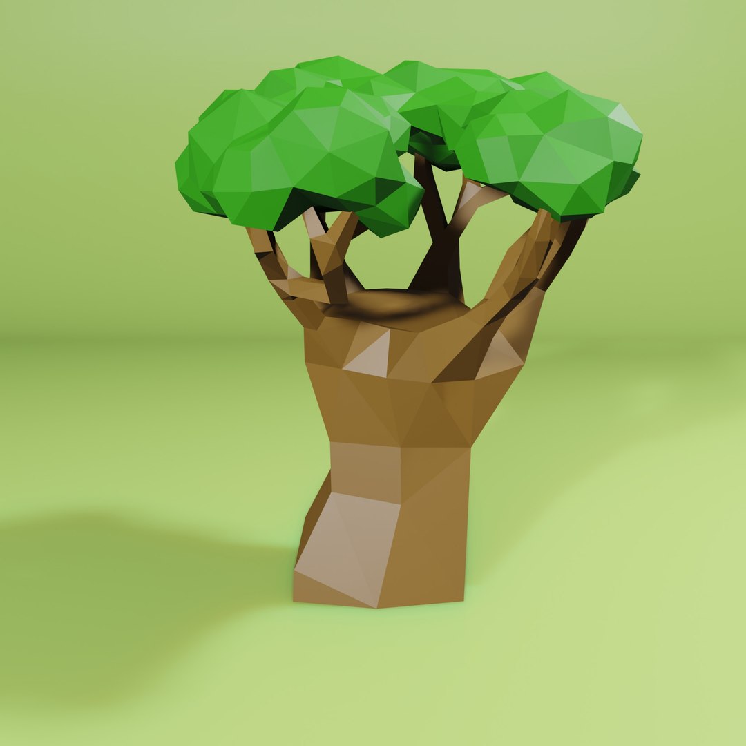 3D Loypoly Tree Pack Model - TurboSquid 1773481