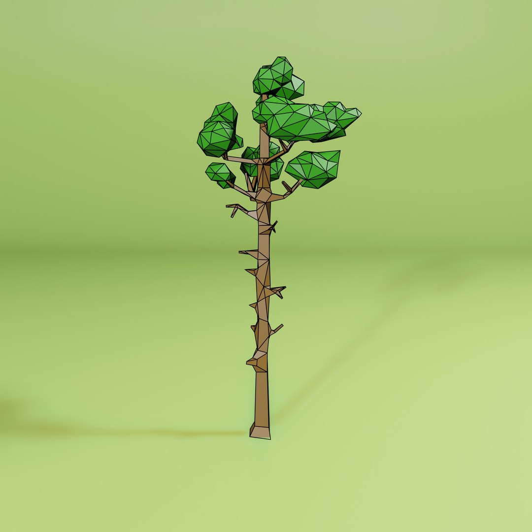 3D Loypoly Tree Pack Model - TurboSquid 1773481