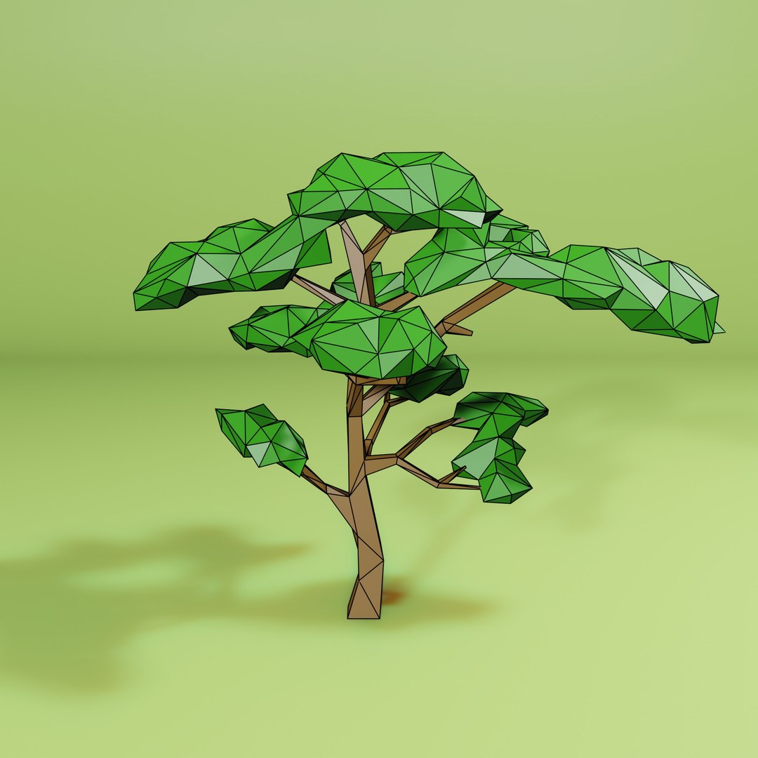 3D Loypoly Tree Pack Model - TurboSquid 1773481