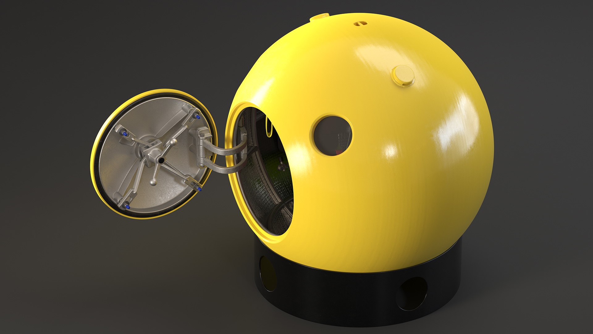 Tsunami Escape Pod Generic Rigged 3D Model - TurboSquid 1988152