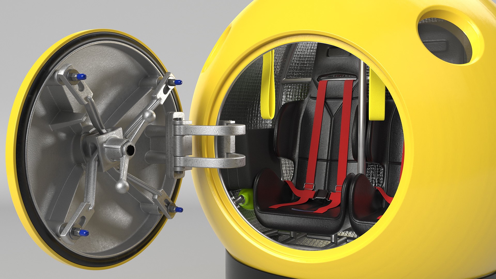 Tsunami Escape Pod Generic Rigged 3D Model - TurboSquid 1988152