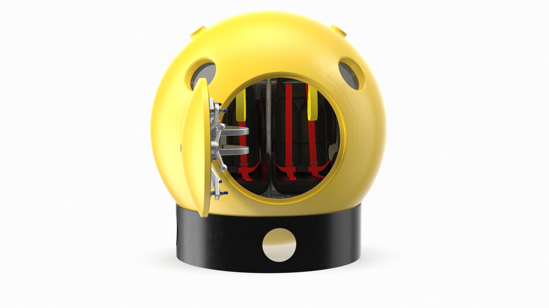 Tsunami Escape Pod Generic Rigged 3D Model - TurboSquid 1988152