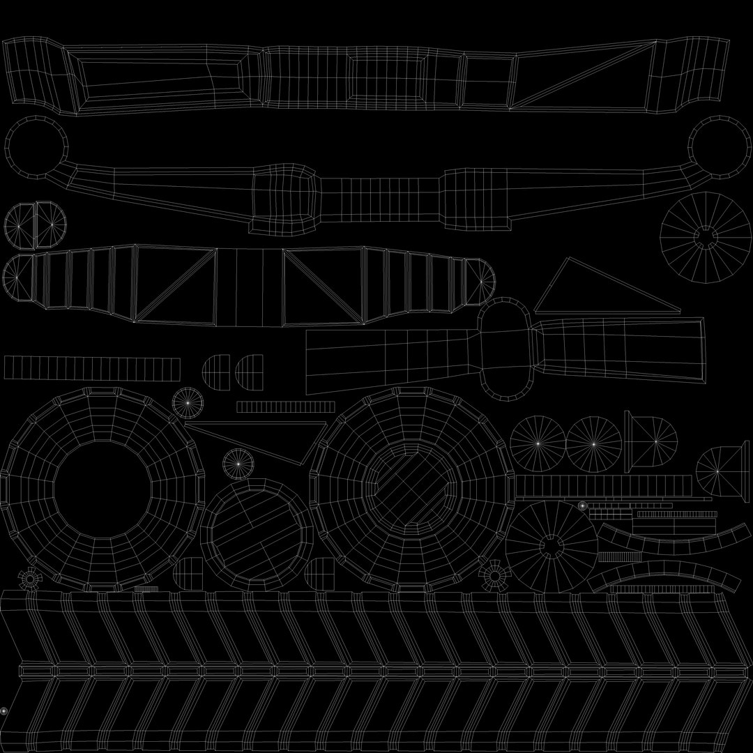 3D wheel car space - TurboSquid 1672605