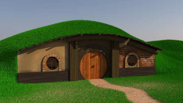 Hobbit House Model 3D - TurboSquid 1952645