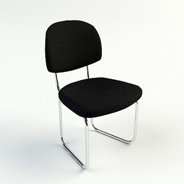 3d model of chair - materials