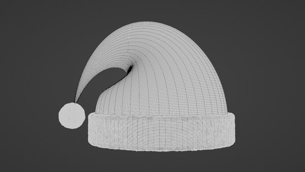 modelo 3d Gorro de Papá Noel 2022 gratis - TurboSquid 1995563