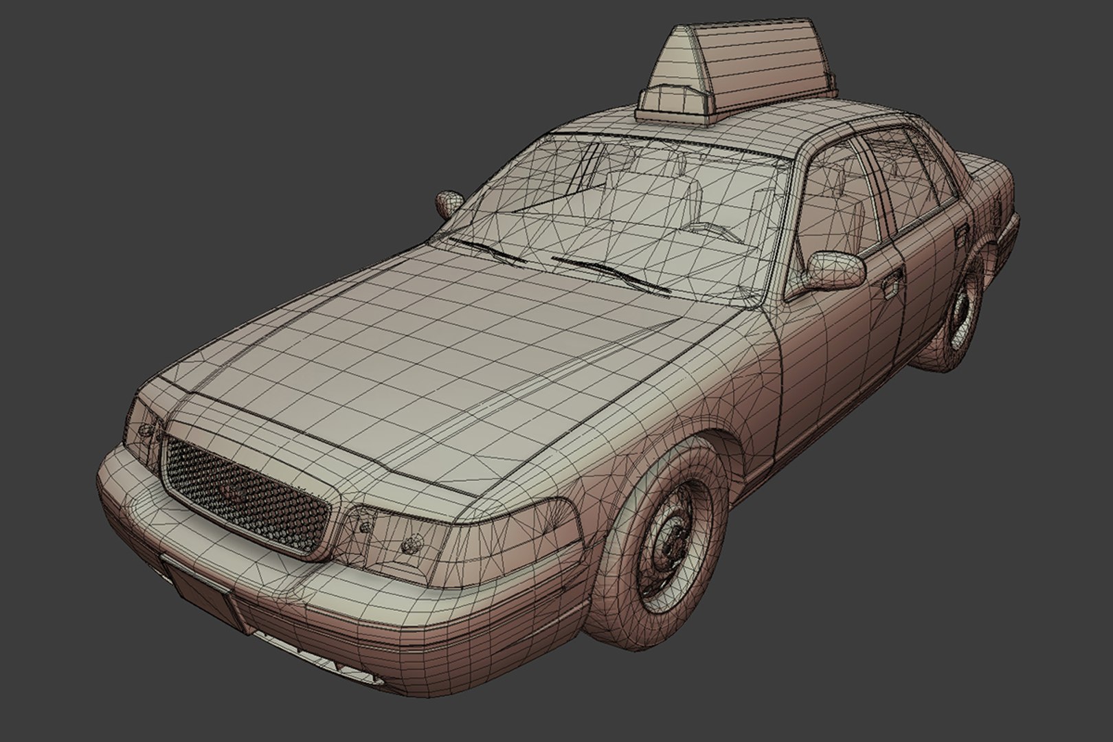 Crown Victoria New York 3D Model - TurboSquid 1225619