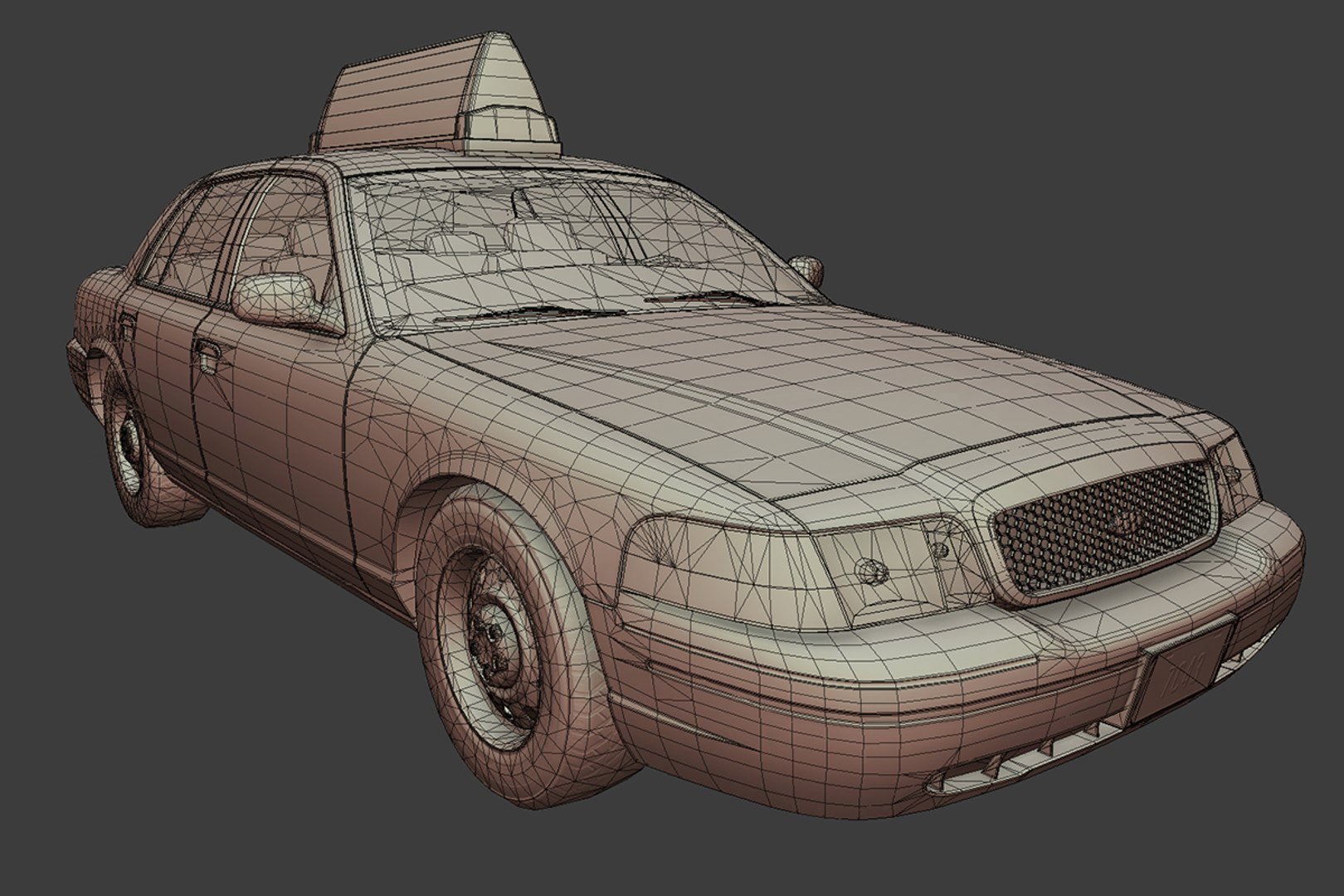 Crown Victoria New York 3D Model - TurboSquid 1225619
