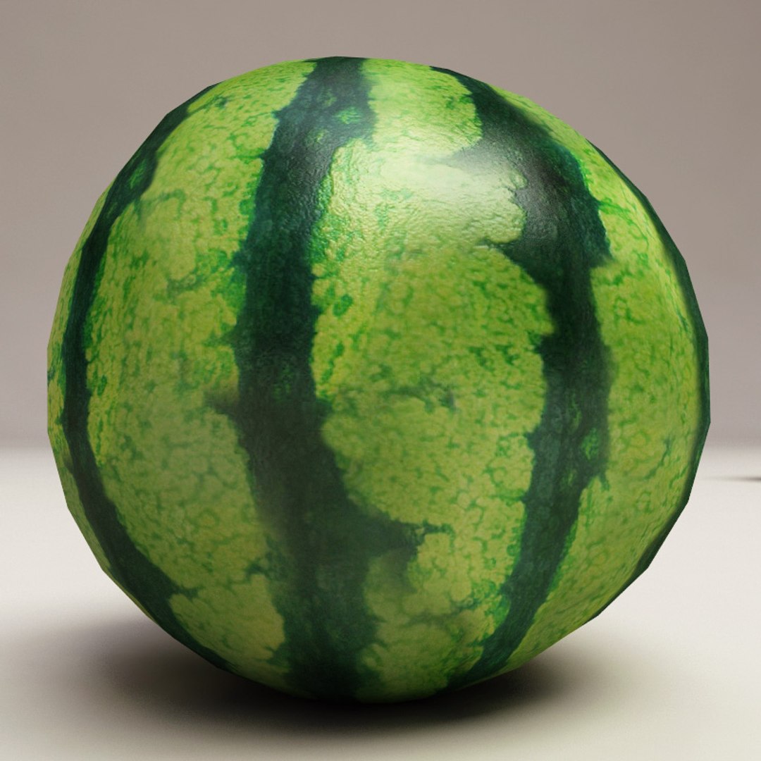 Max Watermelons Modelled