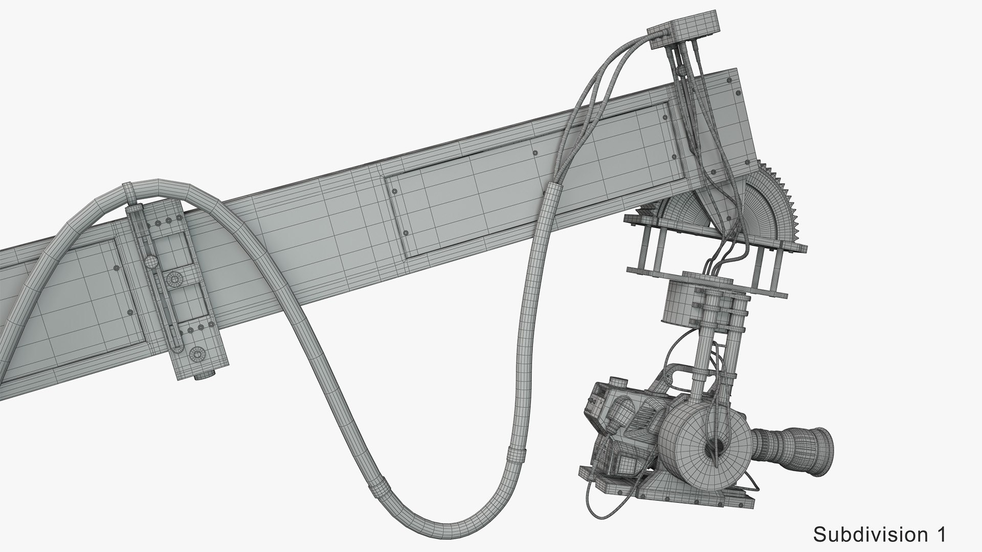 3D Technodolly Camera Crane Model - TurboSquid 1633386