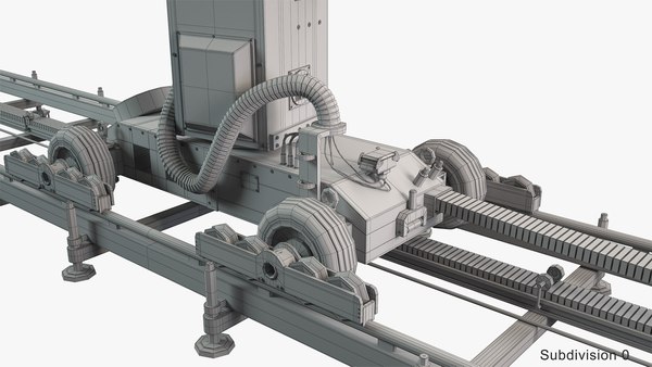 3D technodolly camera crane model - TurboSquid 1633386