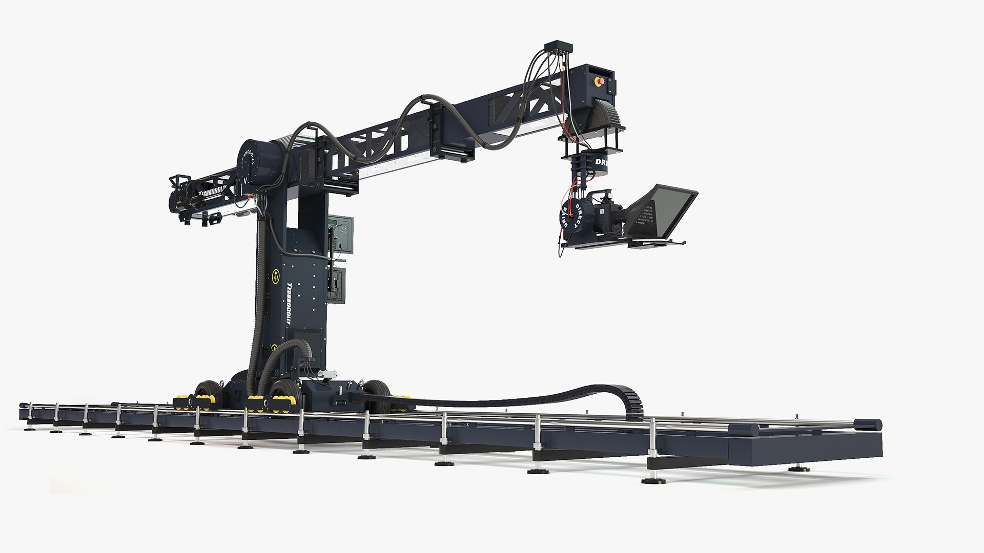 3D Technodolly Camera Crane Model - TurboSquid 1633386