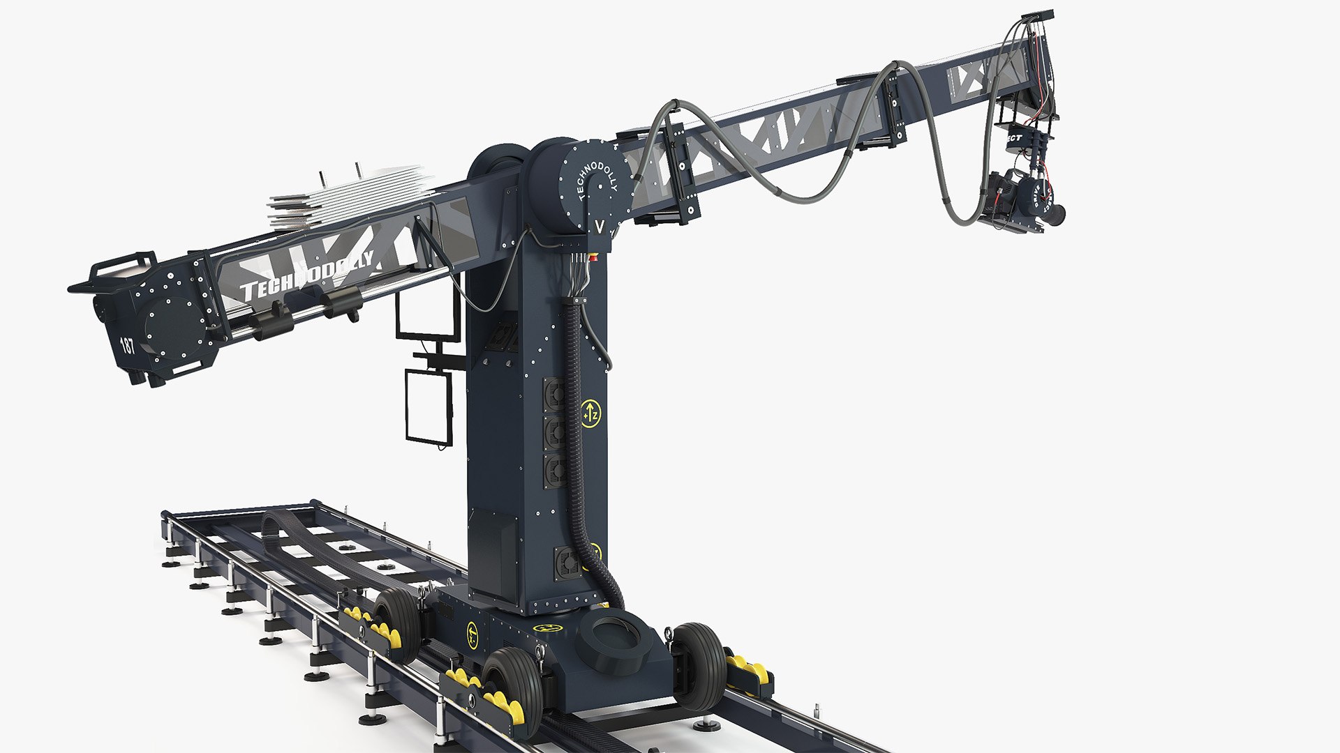 3D Technodolly Camera Crane Model - TurboSquid 1633386