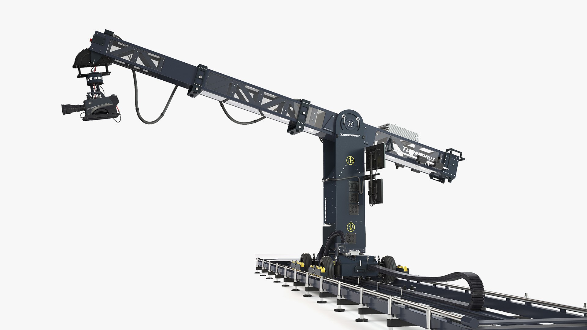 3D Technodolly Camera Crane Model - TurboSquid 1633386