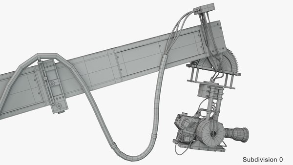 3D technodolly camera crane model - TurboSquid 1633386