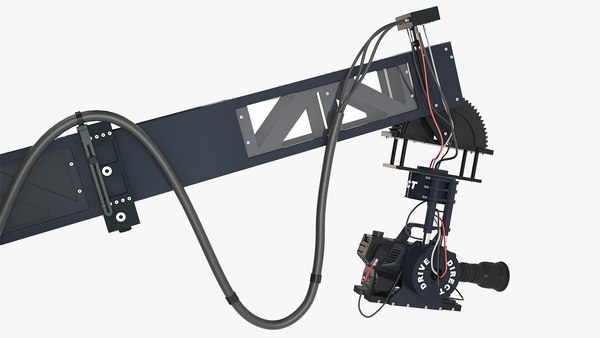 3D technodolly camera crane model - TurboSquid 1633386