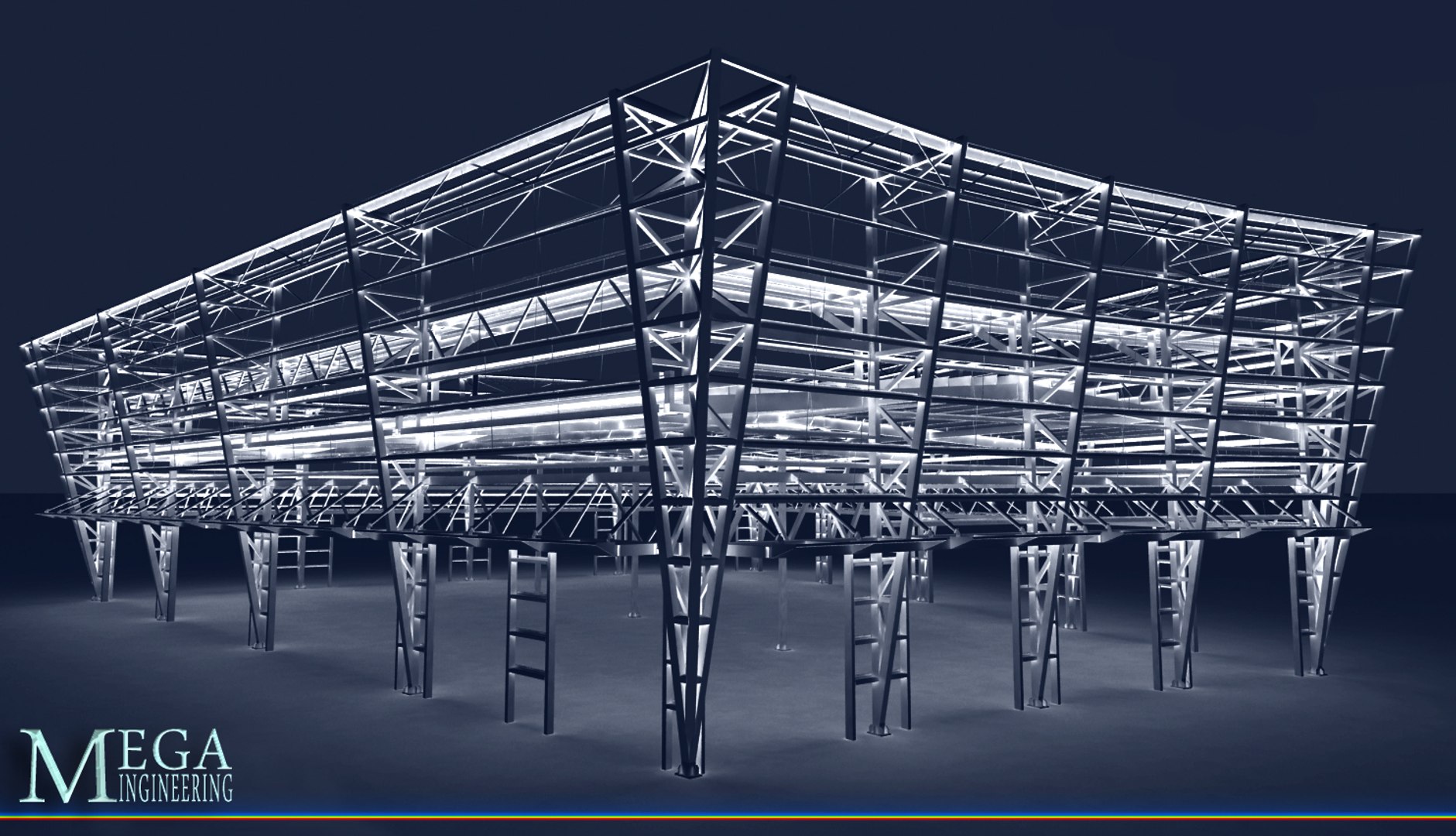 3d Steel Modelled