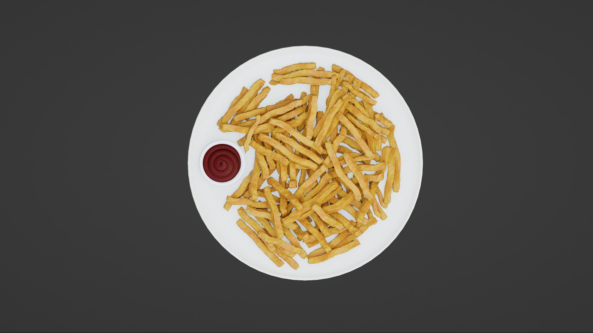 French Fries 3D Model - TurboSquid 2054951