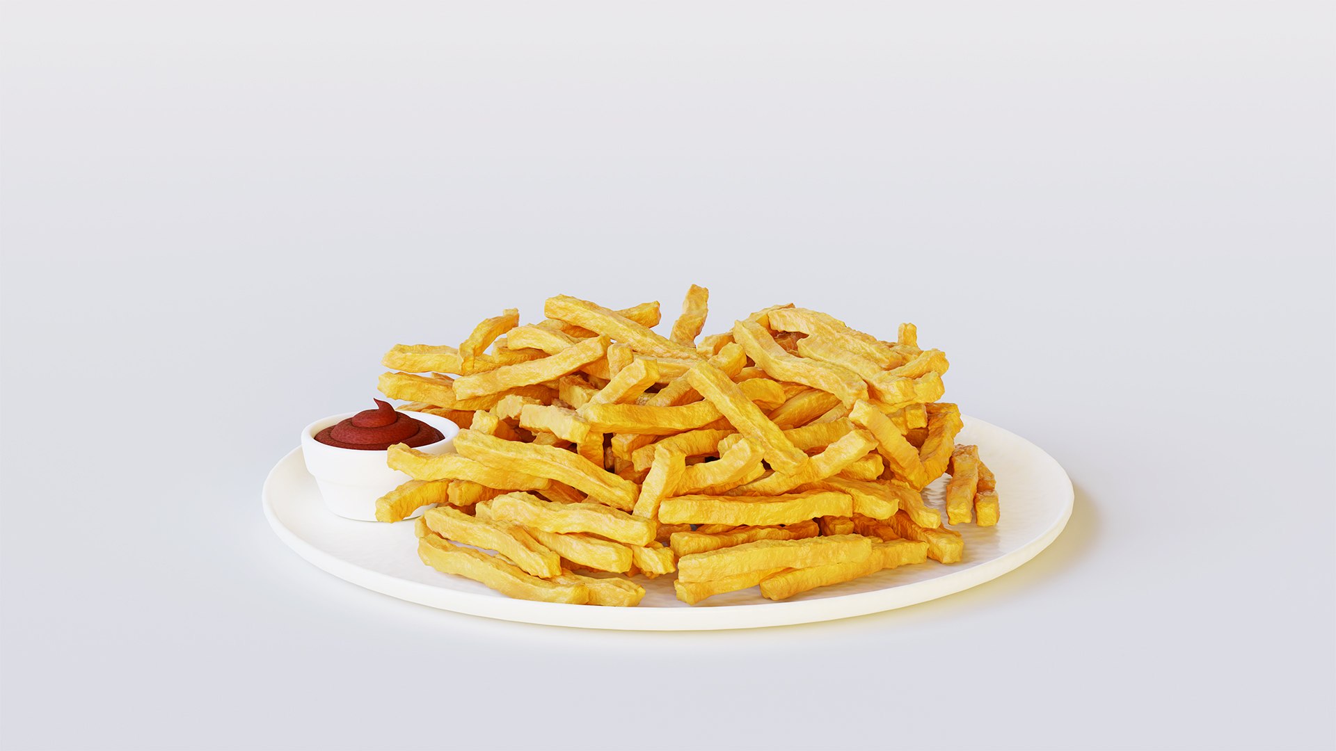French Fries 3D Model - TurboSquid 2054951