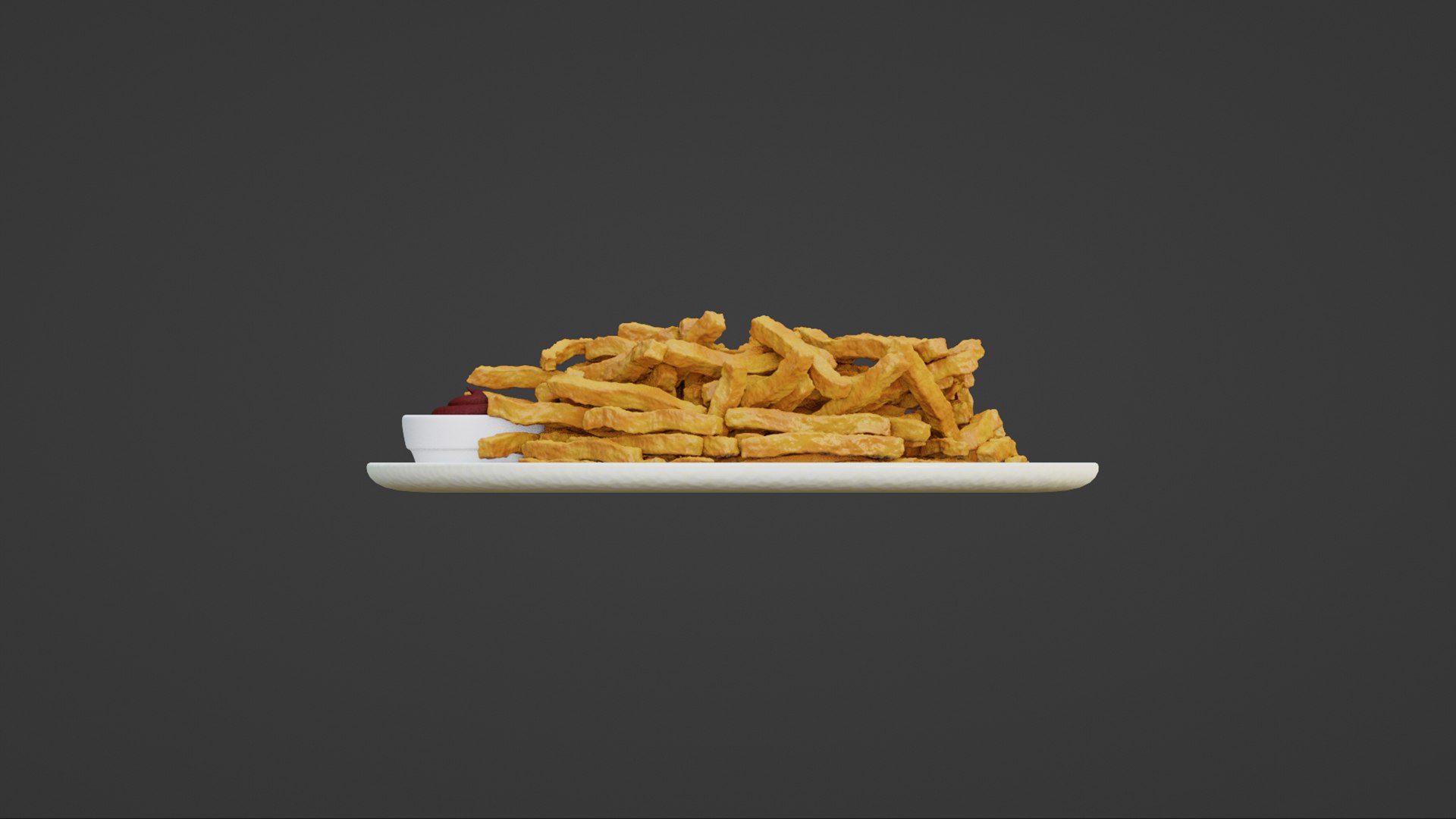 French Fries 3D Model - TurboSquid 2054951
