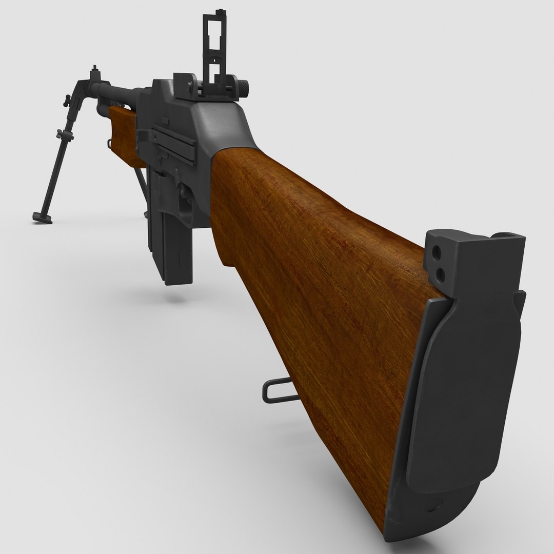 3d m1918a2 browning automatic rifle gun