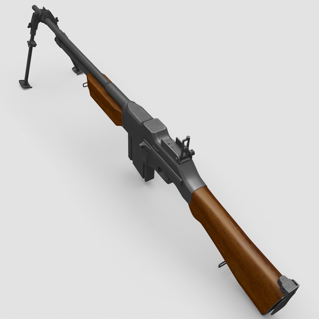 3d m1918a2 browning automatic rifle gun