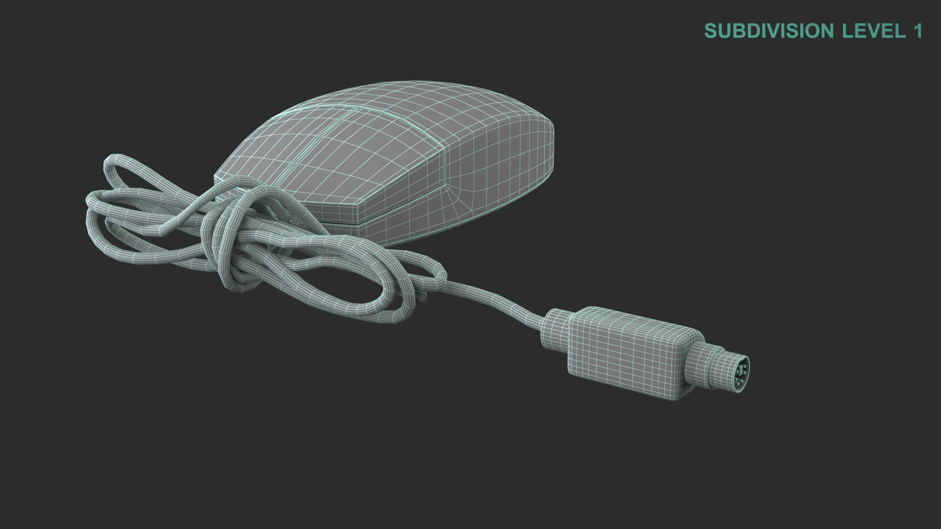 3D Retro Mouse - TurboSquid 1859366