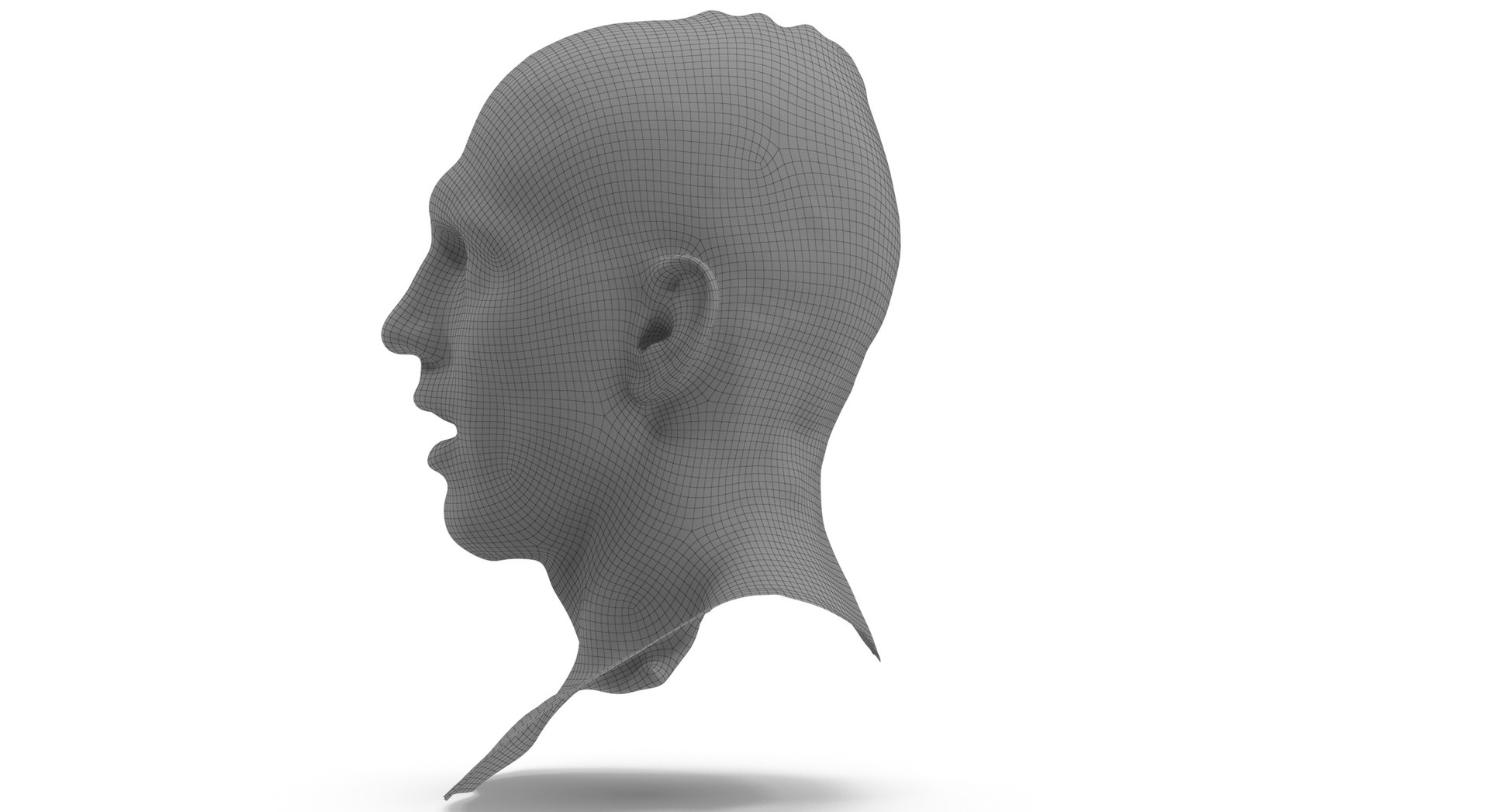 Mike human head pose 3D model - TurboSquid 1620380