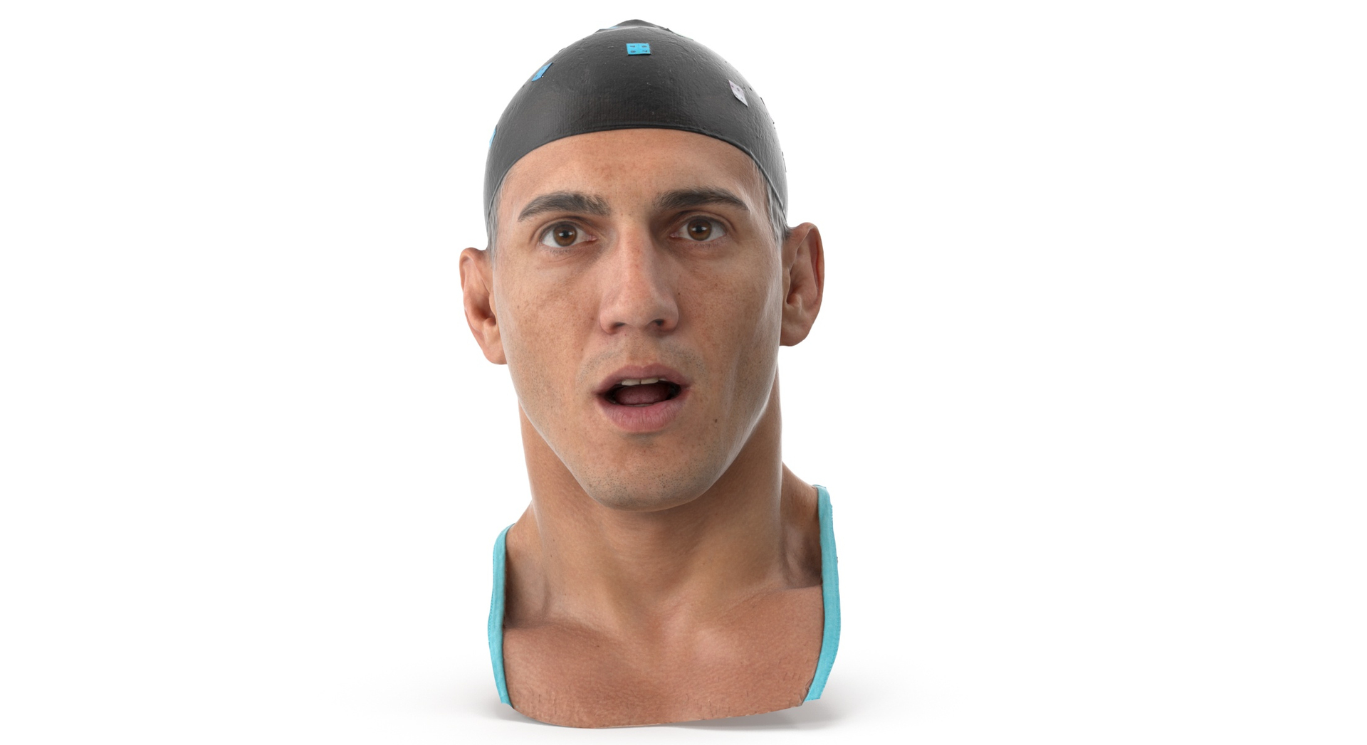 Mike human head pose 3D model - TurboSquid 1620380