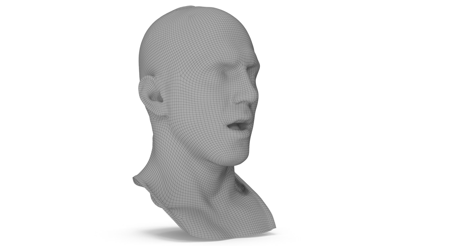 Mike human head pose 3D model - TurboSquid 1620380