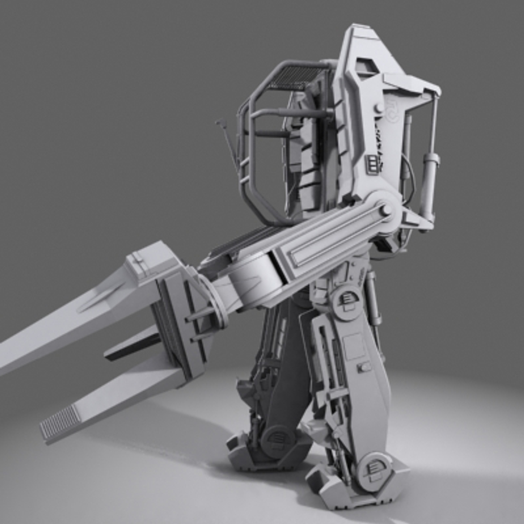 powerloader power loader 3d max