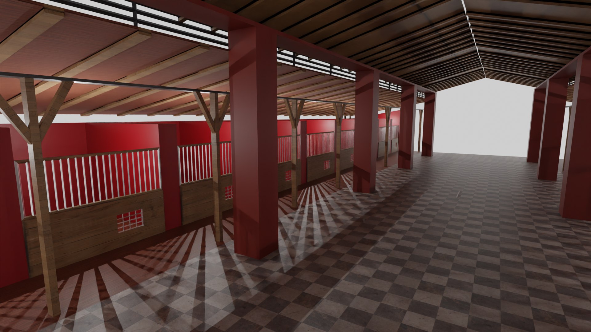 3D Horse Stable - TurboSquid 2159146