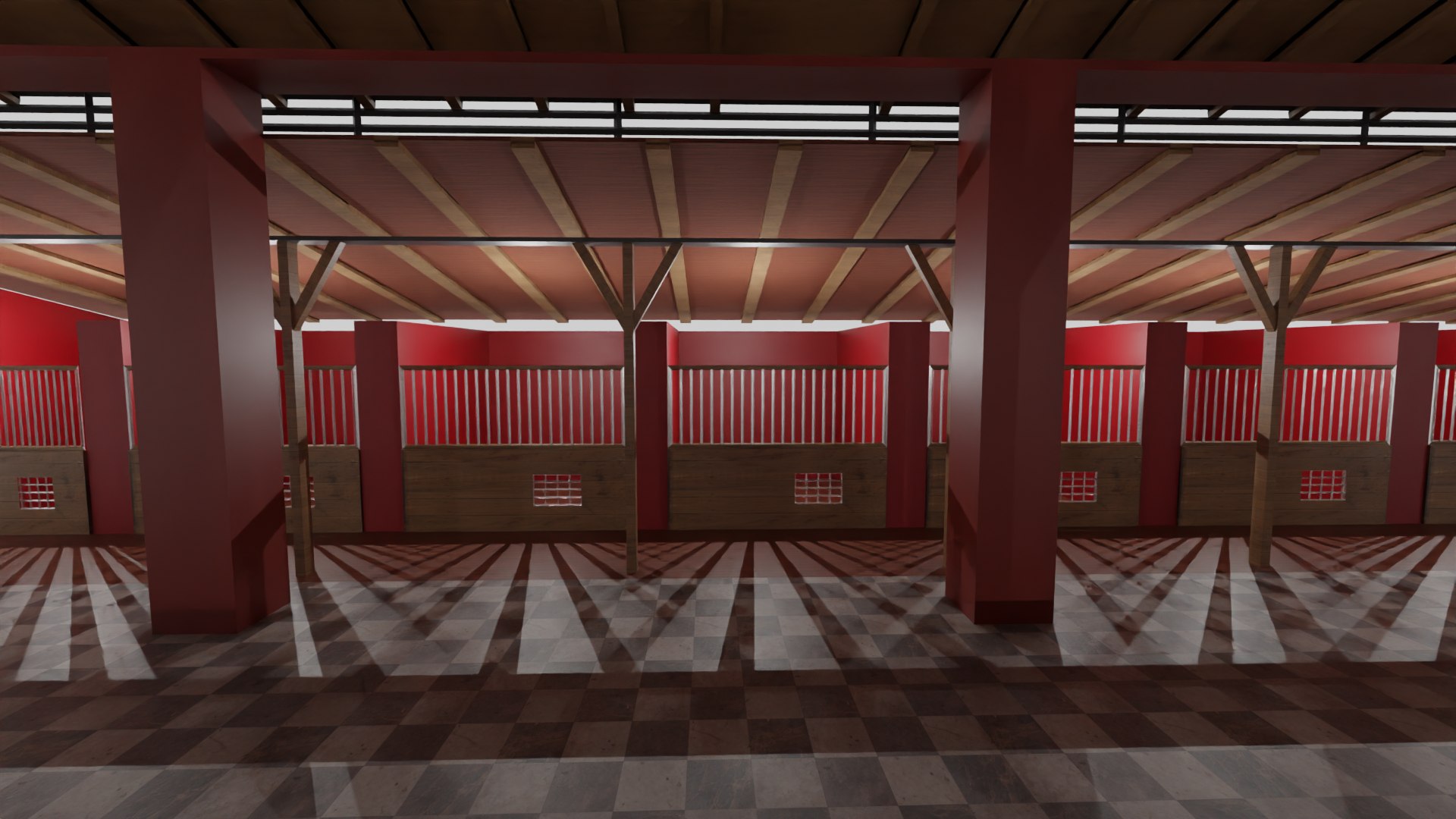 3D Horse Stable - TurboSquid 2159146