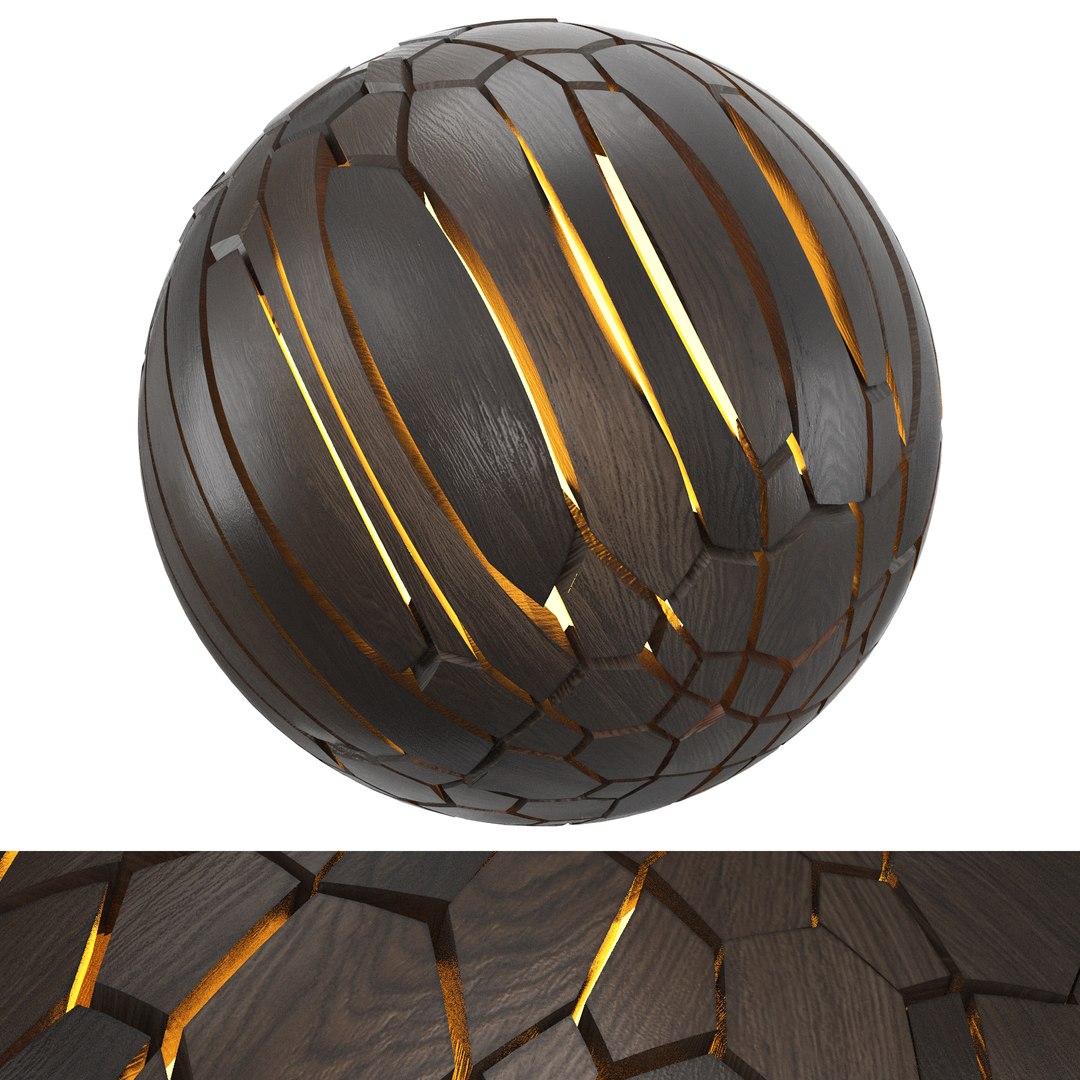 Wood Shape Light 3D Model - TurboSquid 1937130