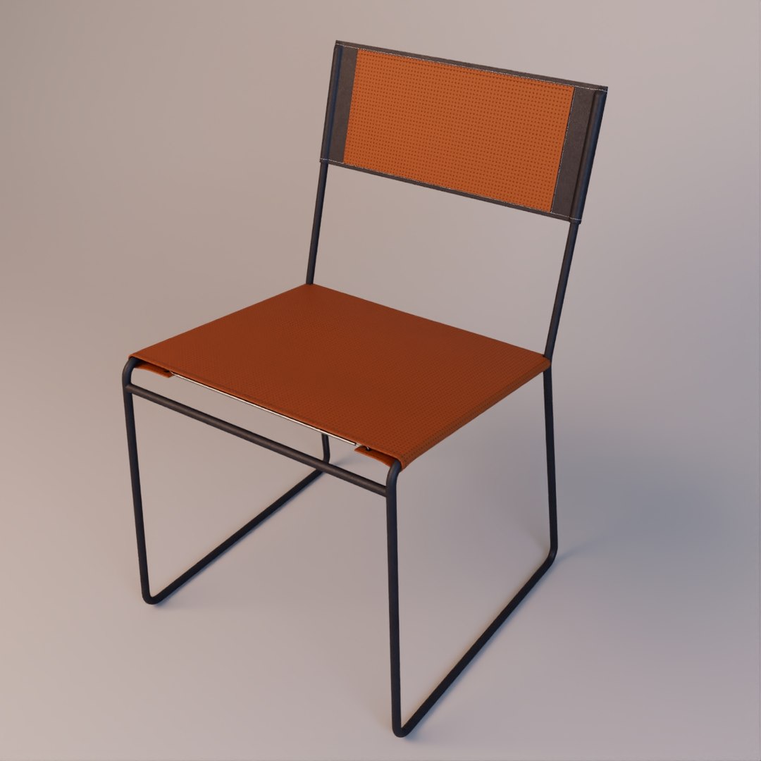 3D Fabric Chair Model - TurboSquid 2233097