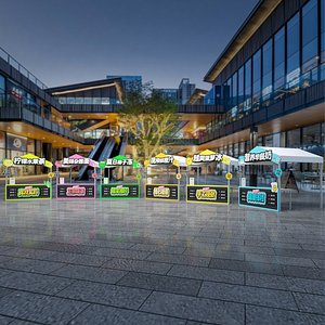 SketchUp Stall Models | TurboSquid