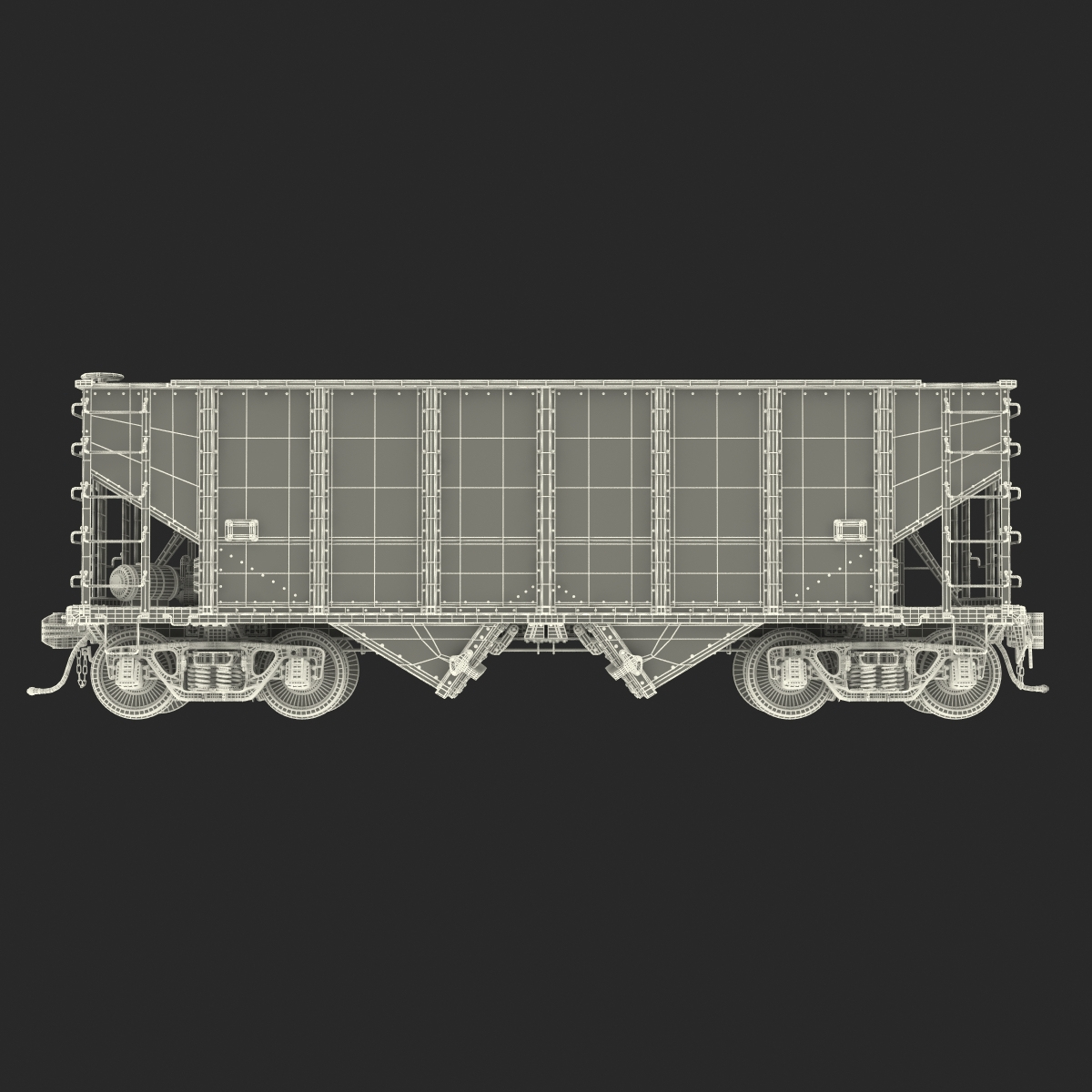 modelo 3d Colección de automóviles industriales ferroviarios ...