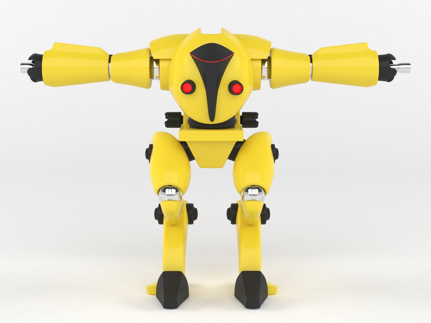 3D Model Robot Modeled - TurboSquid 1344660