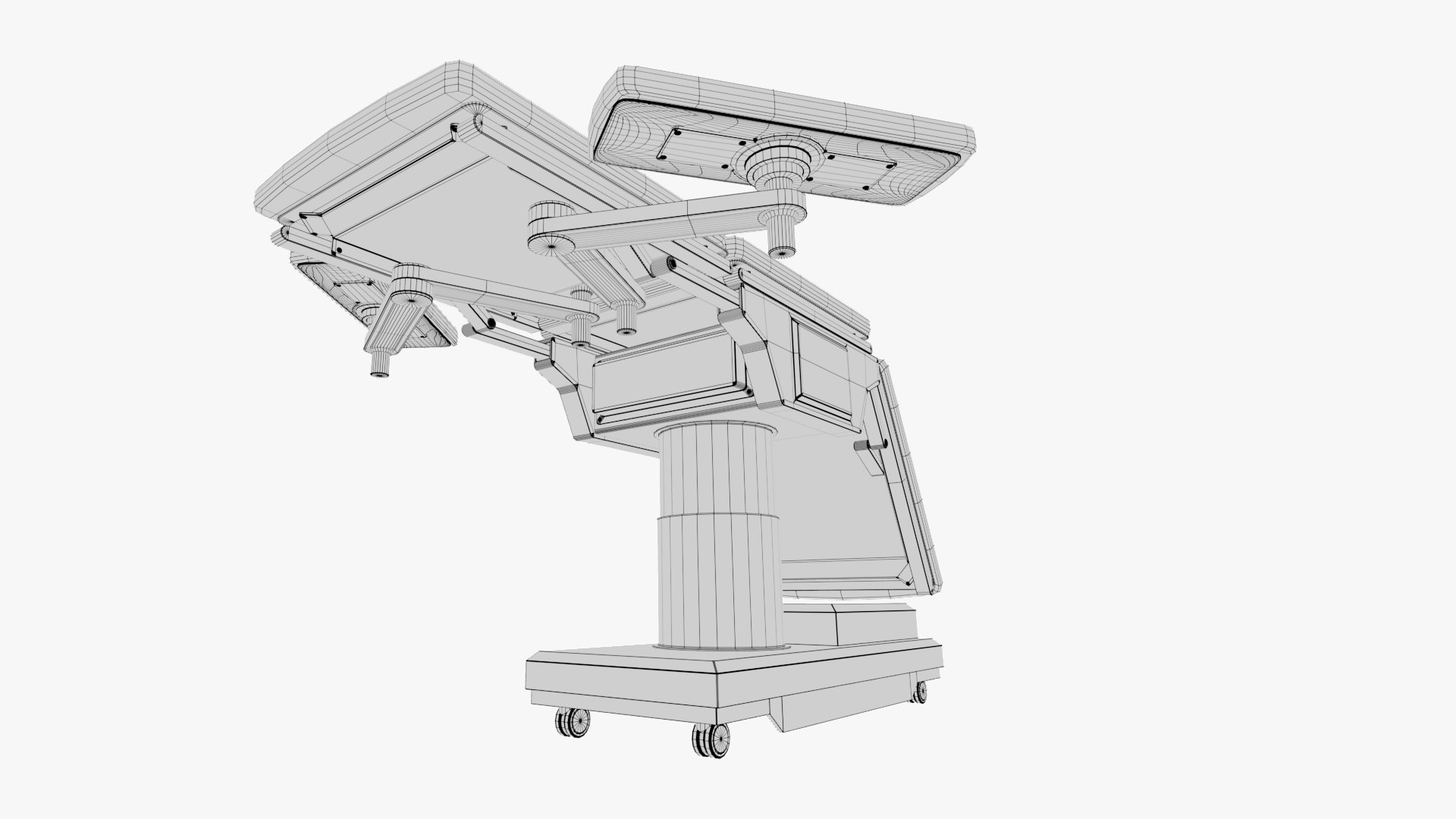 Operation Table Model Turbosquid 2192796 