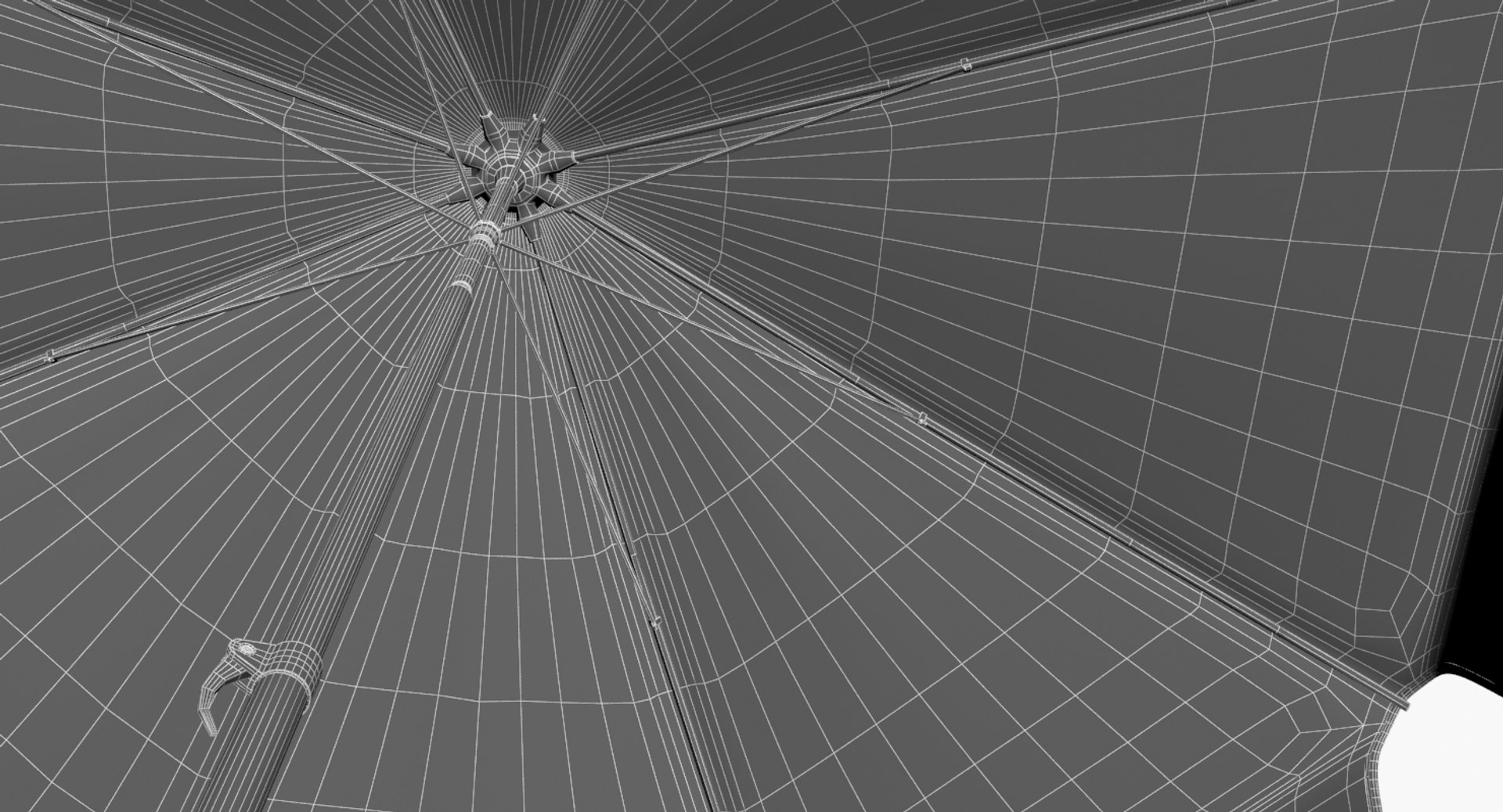 Beach Umbrella Parasol 3D Model - TurboSquid 1291228