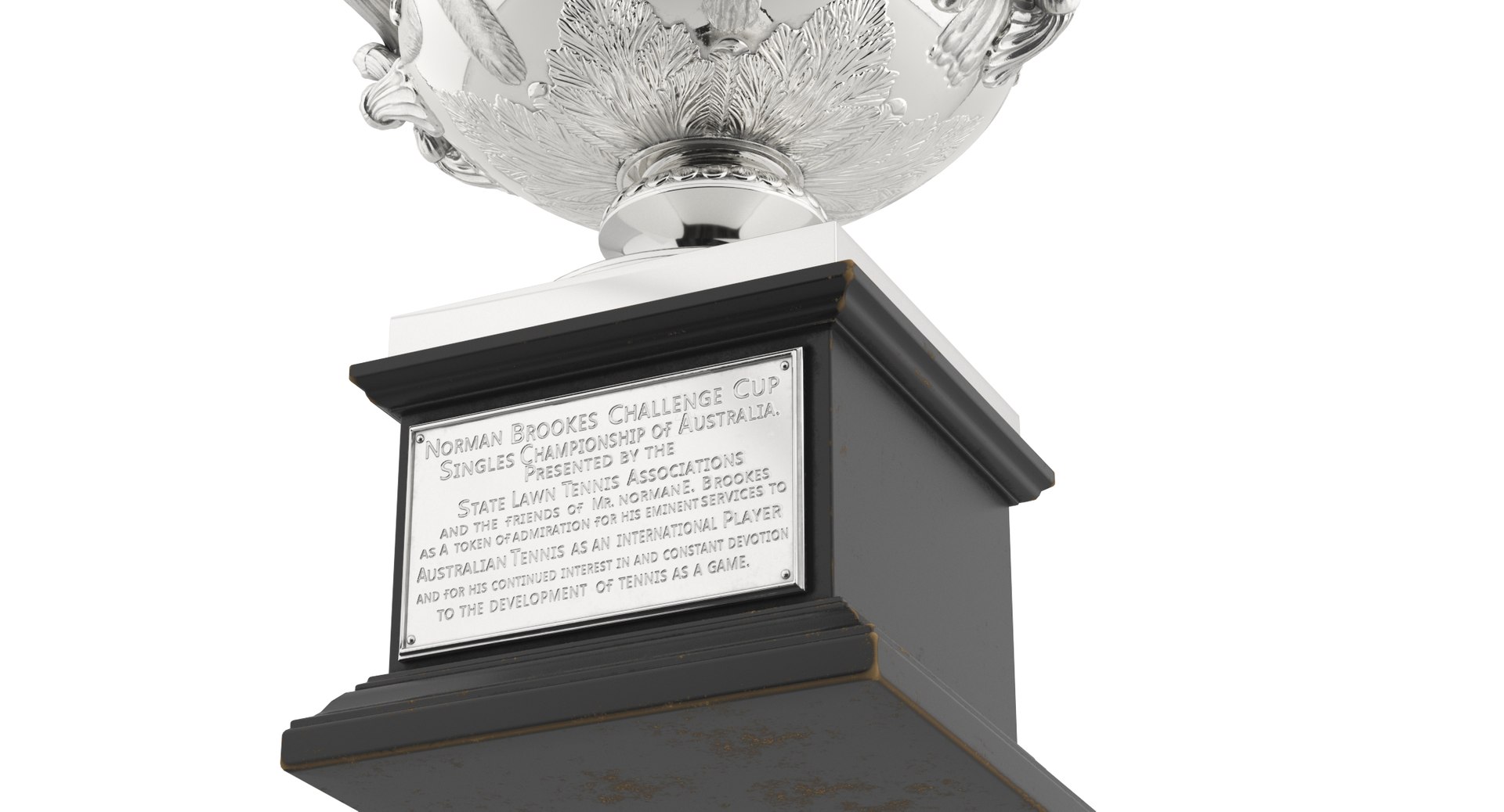 3D Australian Open Men Singles Trophy - TurboSquid 2192028