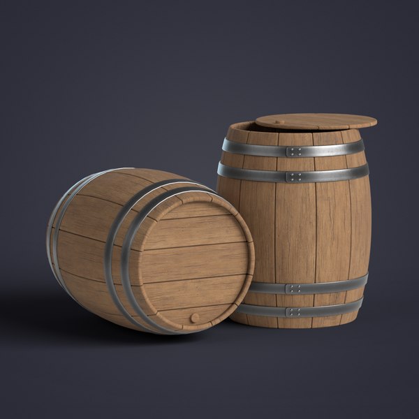Wooden Barrel STL Models for Download | TurboSquid